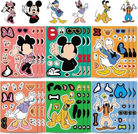 Create-a-Character Sticker Sheets – Magical Vacation Services